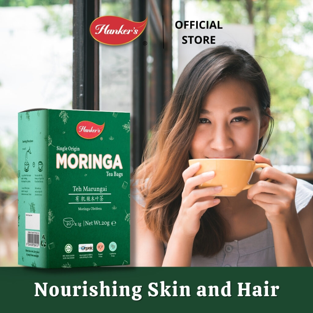 Hankers Organic Moringa Tea 有机辣木叶茶 20'S - Horeca Solution